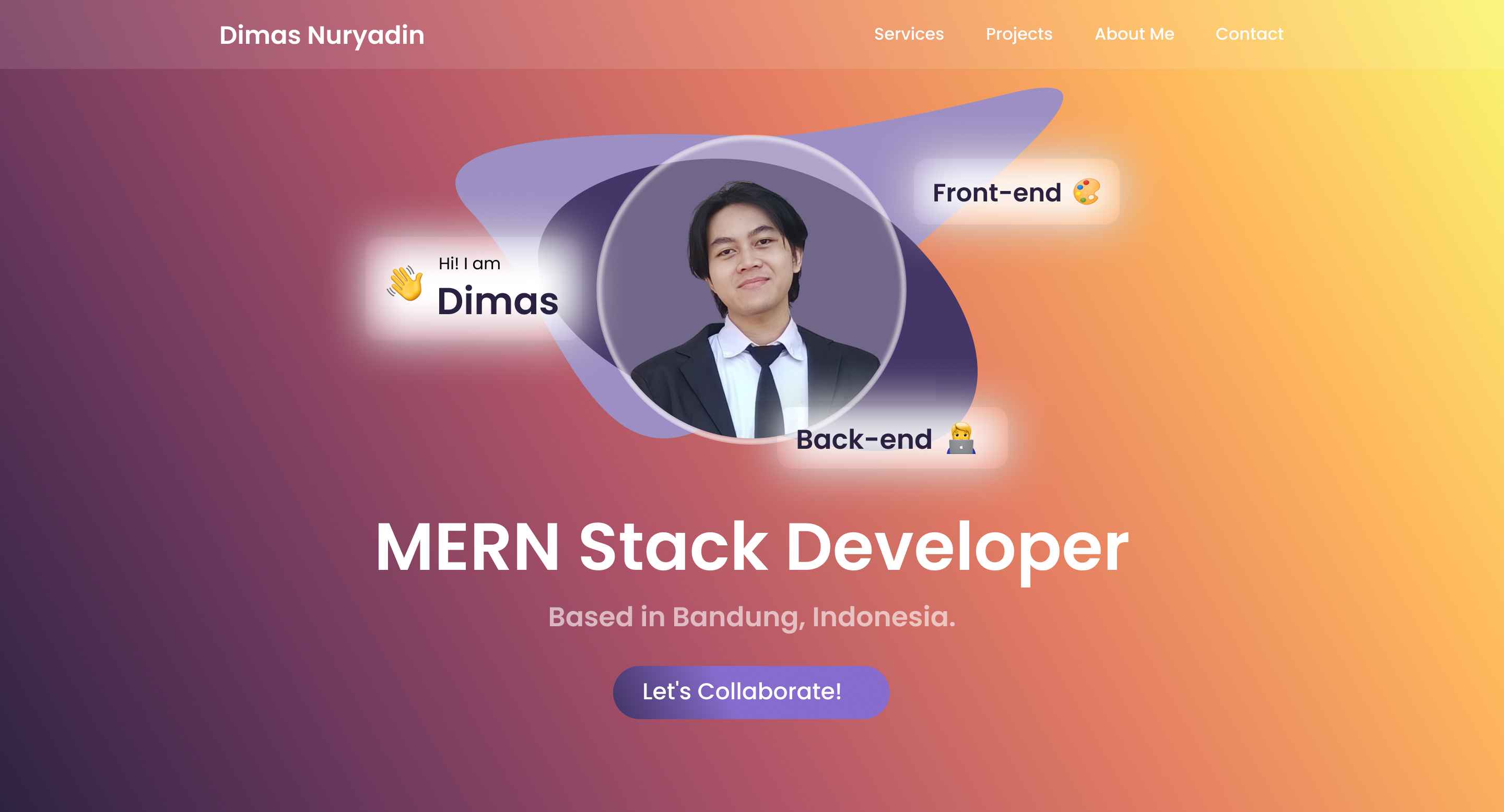 Dimas Nuryadin | Full Stack Developer